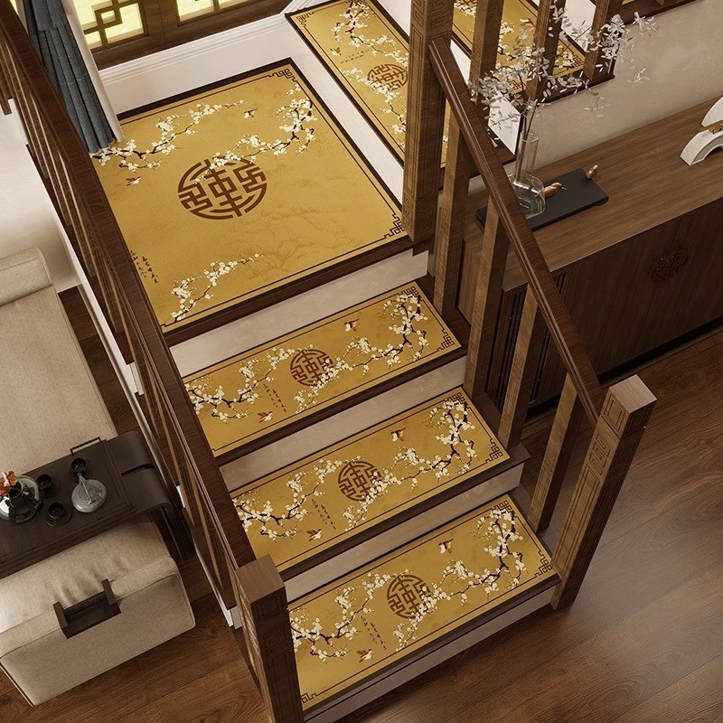 Chinese Diatom Mud Solid Wood Stair Step Mat Absorb Water Anti-slip ...