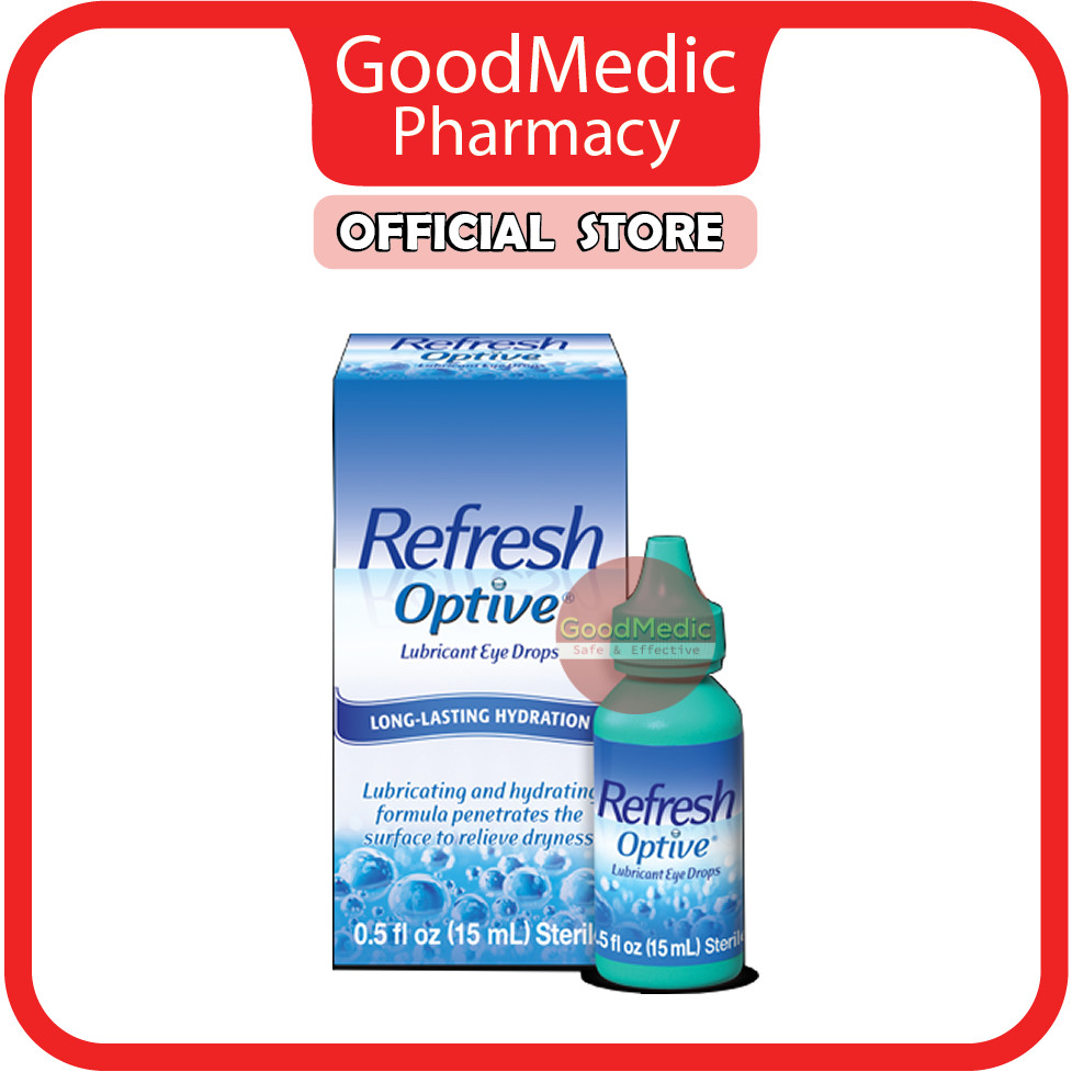 ALLERGAN Optive Lubricant Eye Drops 15ml for Moderate to Severe Dry Eye ...