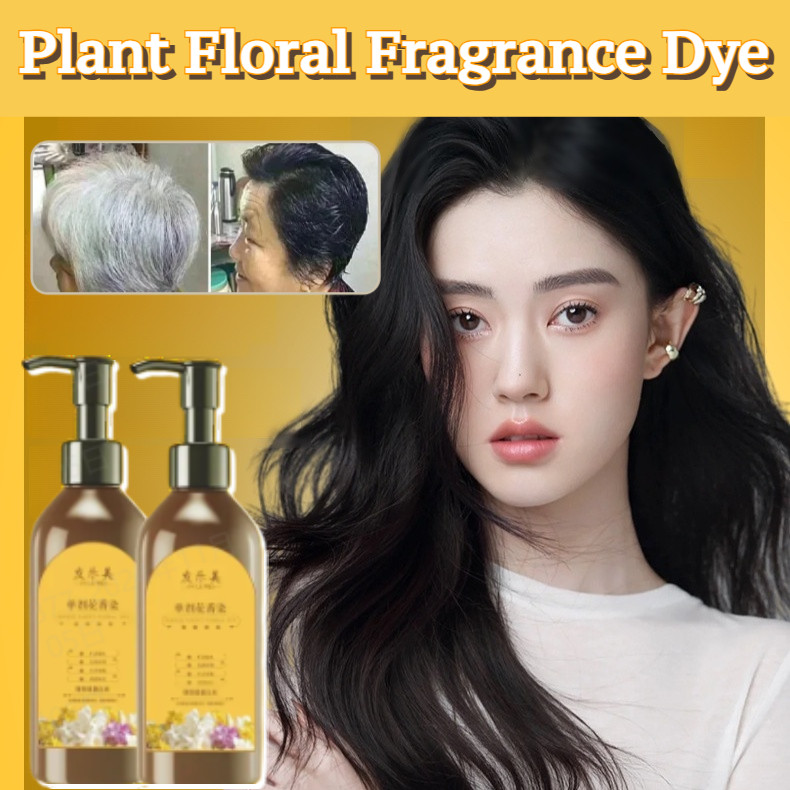Blackens with One Wash Plant Floral Fragrance Dye Single Dose Nourishes ...