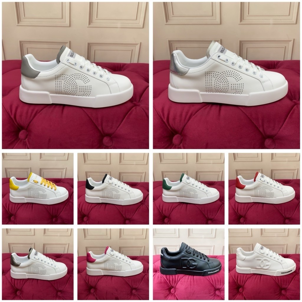 Sneakers DNG silver color hole logo design casual shoes kasut lelaki ...