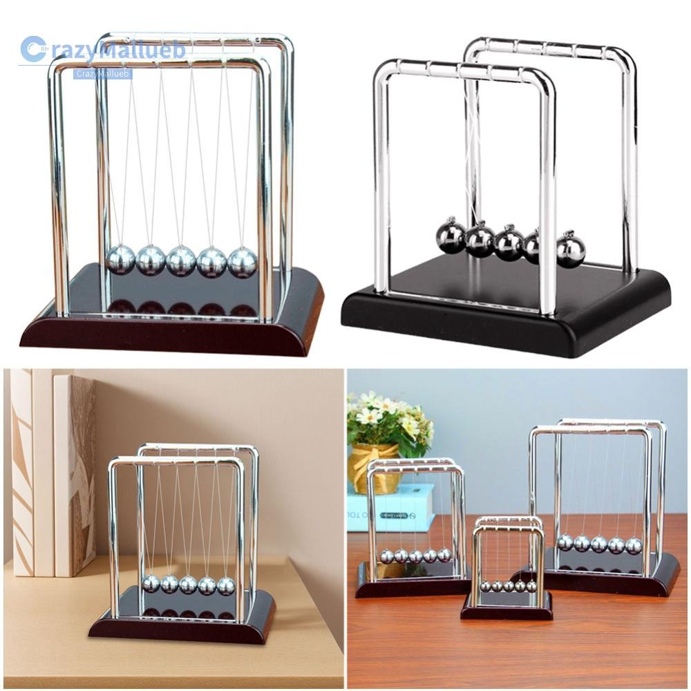 Newtons Cradle Balance Balls Physics Science Pendulum Desk Toy Home ...