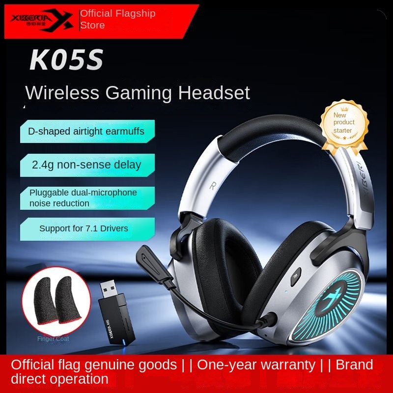 Xiberia Headset k05s Wireless Bluetooth Game Headset Gaming Eating ...