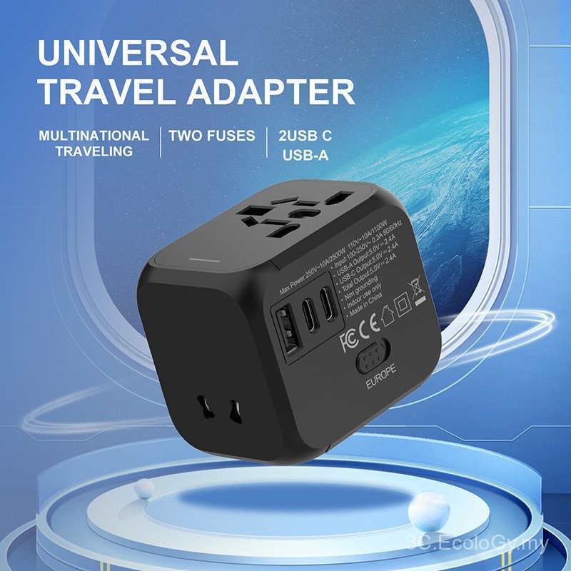 Travel Charger 176 Multifunctional Charging Stand Conversion Socket ...