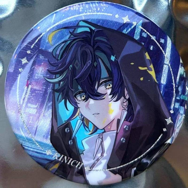 58mm Hot Game Genshin Impact Figure Kinich Turnfire Hunt Cosplay Cute ...