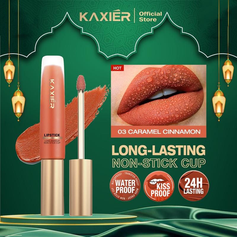 Kaxier Long Lasting Waterproof Liquid Matte Lipstick (6ml) | Shopee ...