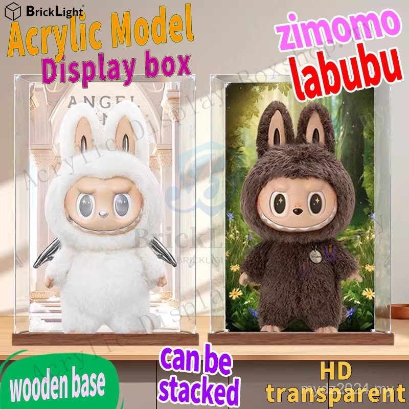 ️Transparent Acrylic Display Box Doll figurine display case storage box ...