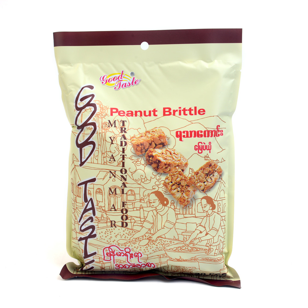 Myanmar Handmade Peanut Crisp 0g Imported Candy Peanut Candy Specialty ...