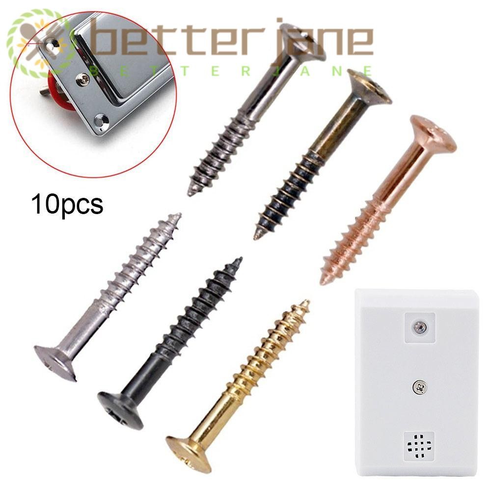 BETTER-JANE 10pcs Mounting Frame Screw For Eelectric Guitar Edge Frame ...