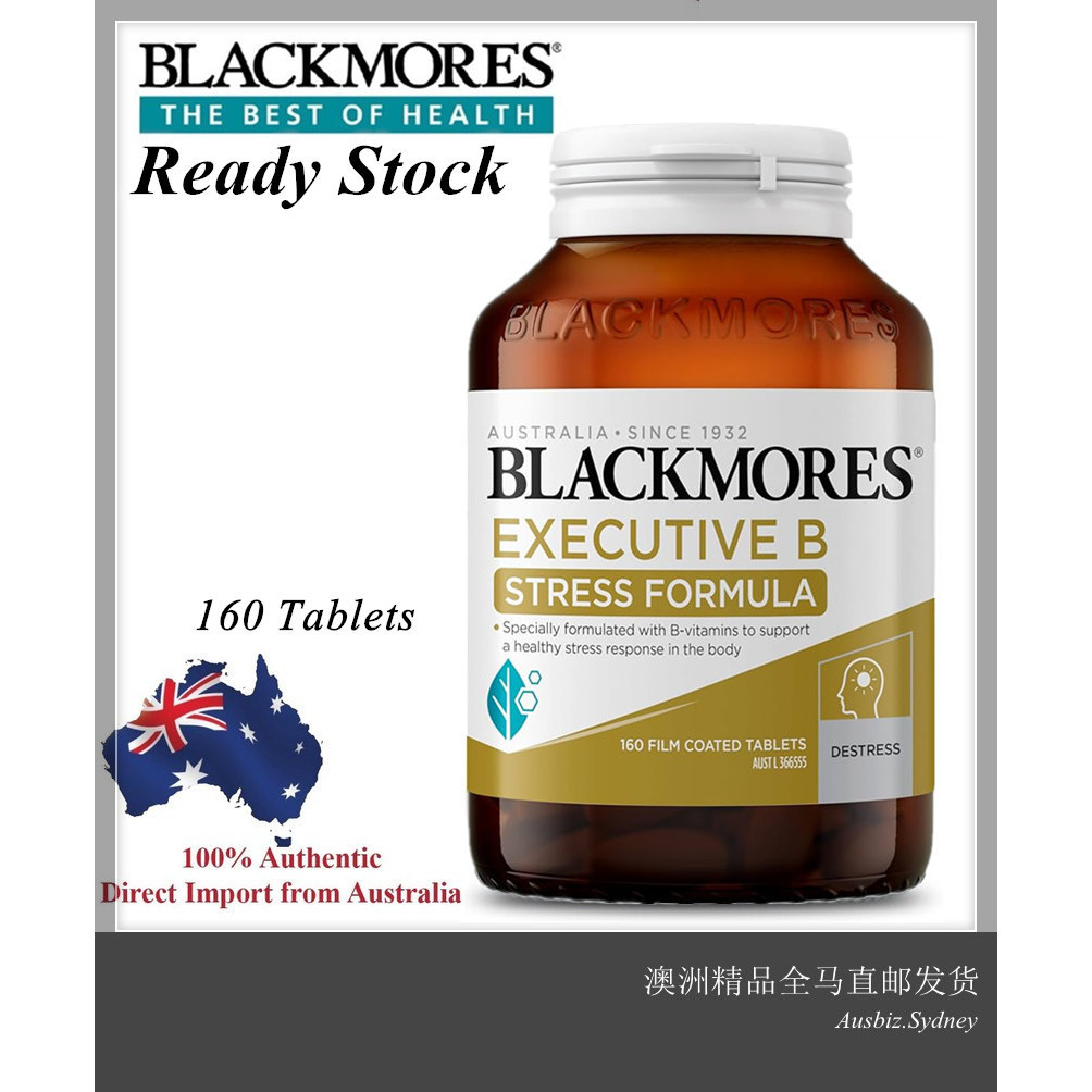 [Ready Stock EXP: 11/2027] Blackmores Executive Vitamin B Stress ...