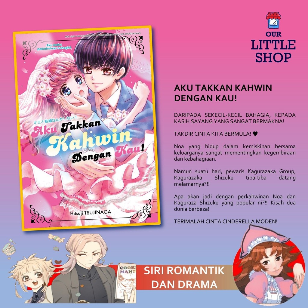 AKU TAKKAN KAHWIN DENGAN KAU! [GEMPAK STARZ SIRI ROMANTIK DAN DRAMA ...
