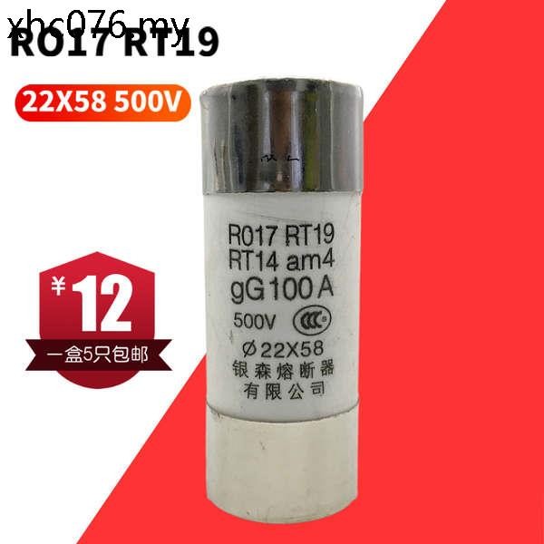 Yinsen 22X58 Ceramic Fuse Tube Fuse RO17 RT19 Fuse R017 63 100 125A ...