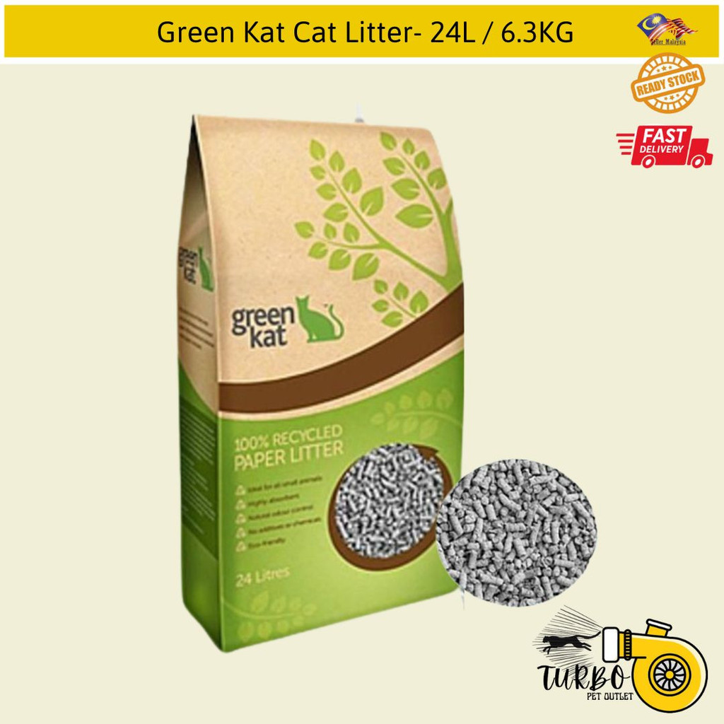 Green Kat Cat Litter 24L (big) | Shopee Malaysia
