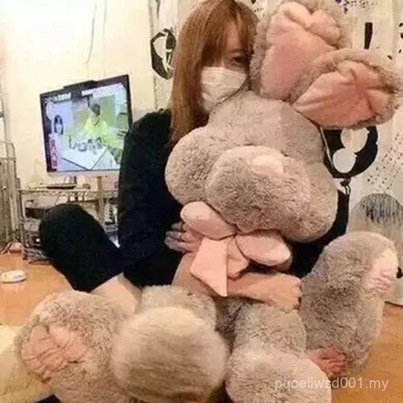 Genuine American Rabbit Bonnie Rabbit Doll Doll Large Plush Toy Ragdoll ...