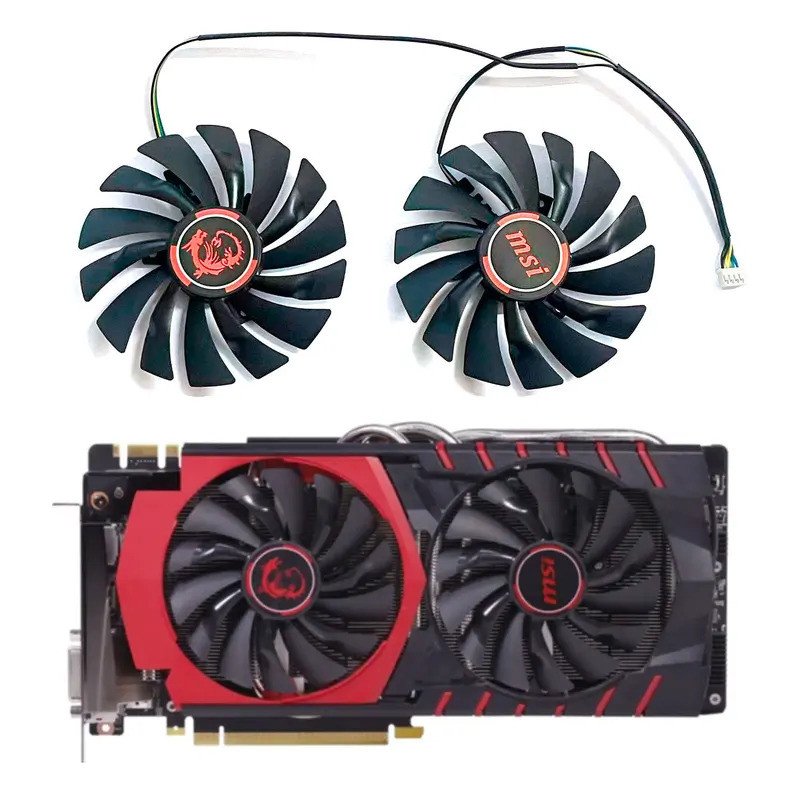 Suitable for MSI Radeon R9380 390 R7 370 RX470 Graphics Card ...