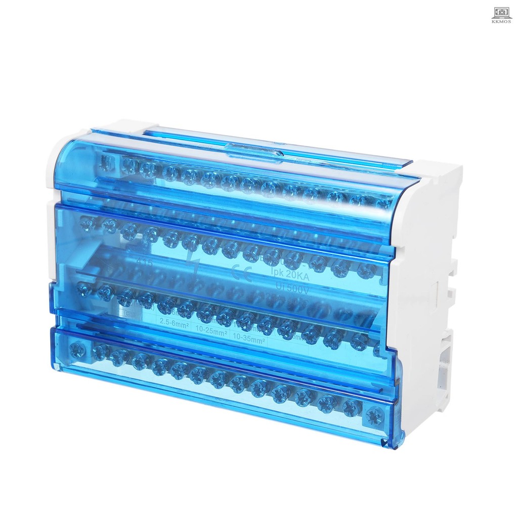 Terminal Block Junction Box 4 Level Single Phase Junction Case 415 Terminal Distribution Box Din