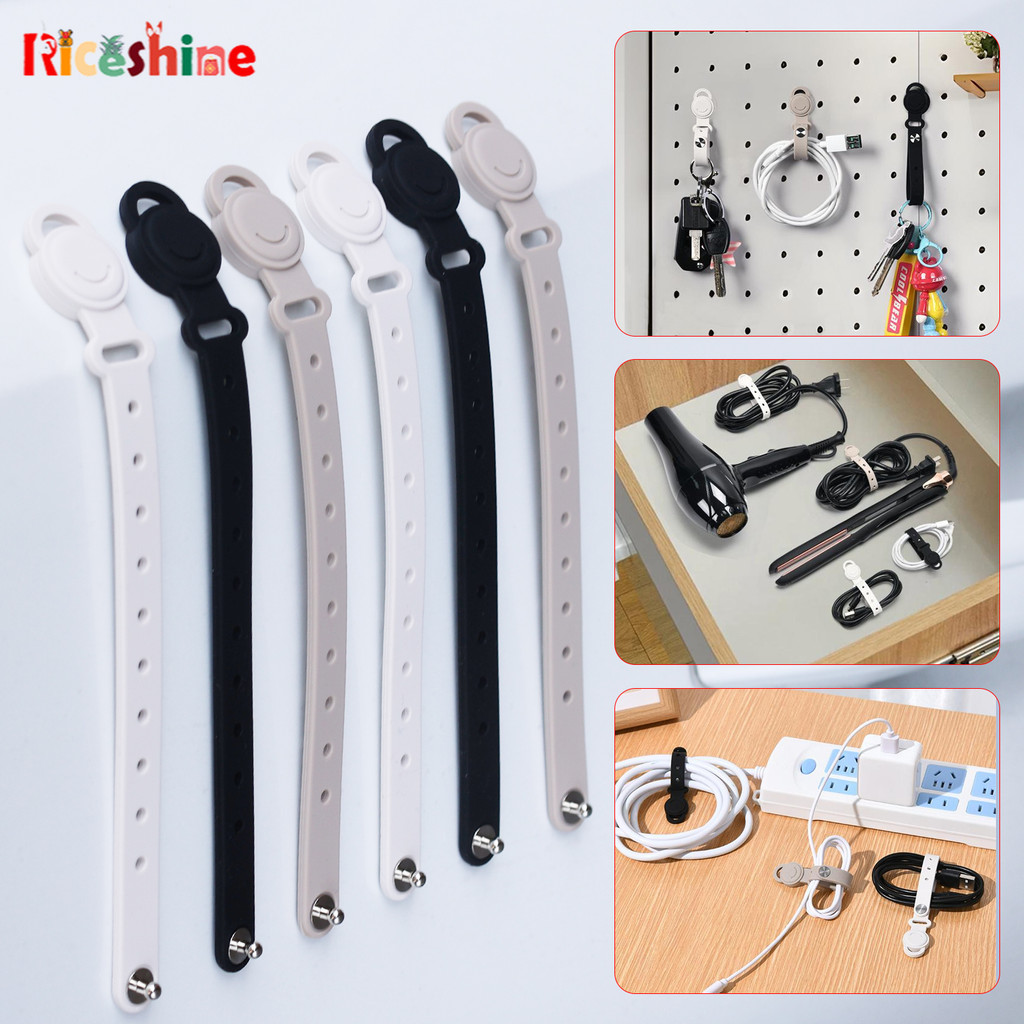 Multi Functional Wall Mounted Magnetic Cable Organizer - Space Saving ...