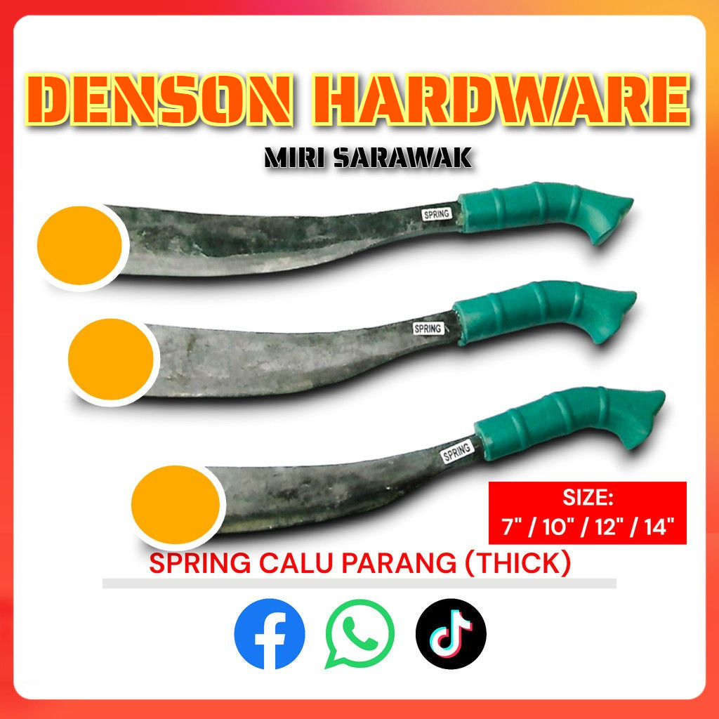 Spring Calu Parang Knife Agricultural Tool / Alatan Pertanian Pisau ...