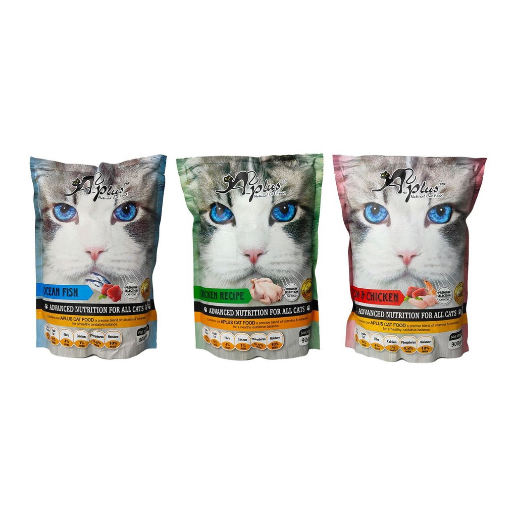 APLUS Dry Cat Food (900G) | Shopee Malaysia