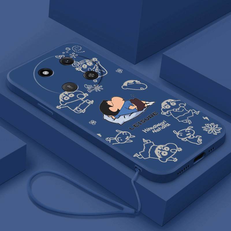 Honor X9C 5G X9c Smart Glossy Leisure Crayon Shin-chan Casing Square ...