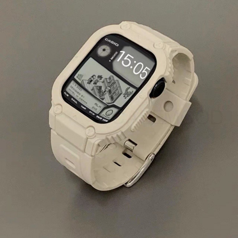 Suitable for Applewatch 8th Generation Watch Strap ultra iwatch Armored ...