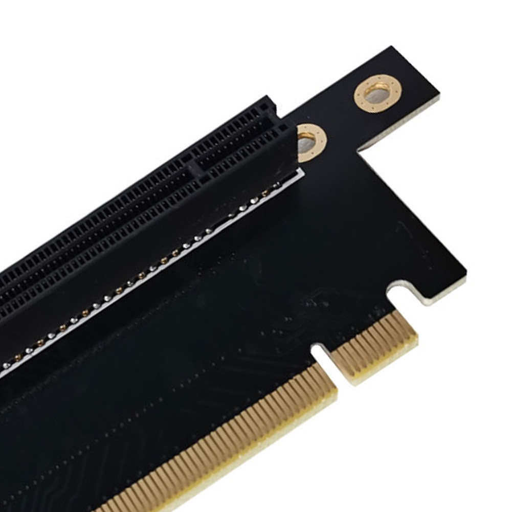 PCIe X16 Riser 90 Degree Right Angle PCI Express X16 Graphics Card ...