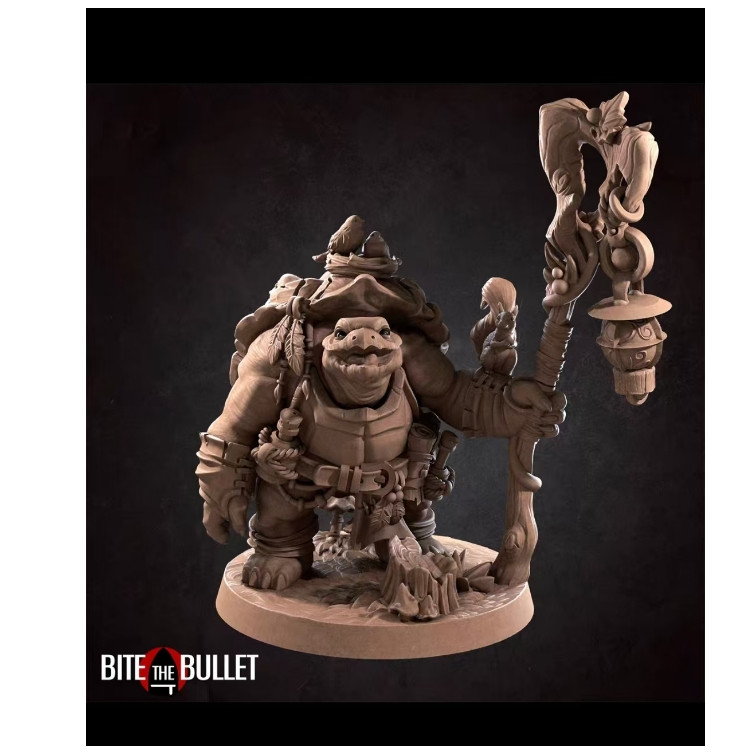 D DND Model Captain Turtleman Martial Arts Unpainted A Set Of 5 Order ...