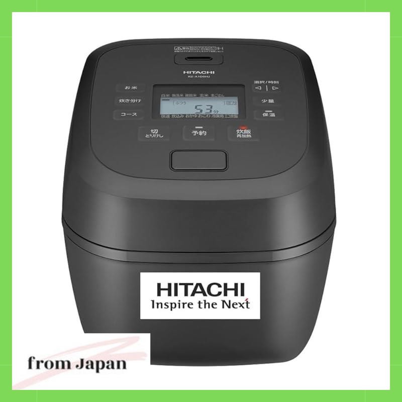 Hitachi Rice Cooker 5.5 cups Pressure IH RZ-A100HJ H Charcoal Gray Made ...