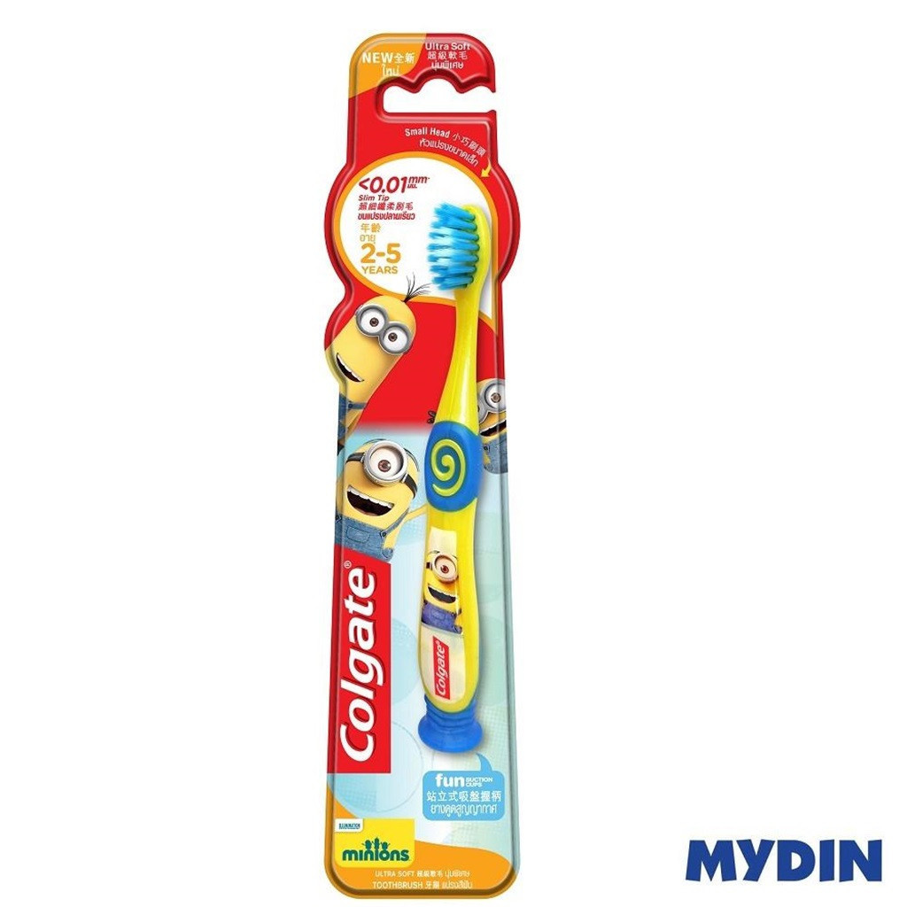 Colgate Kids Minions Ultra Soft Toothbrush - Age 2-5 | Shopee Malaysia