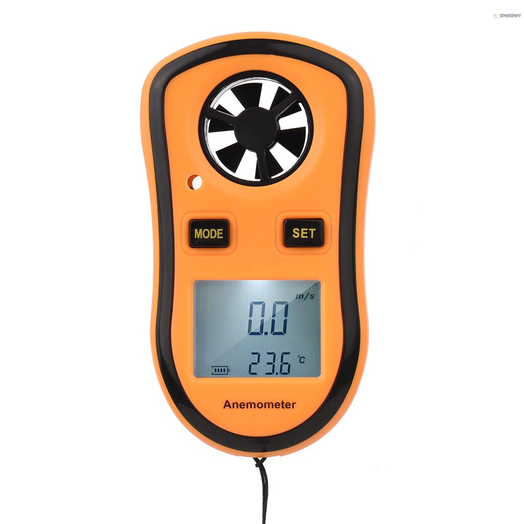 Gauge Airflow LCD Temperature Sailing Wind with Shooting Tolomall ...