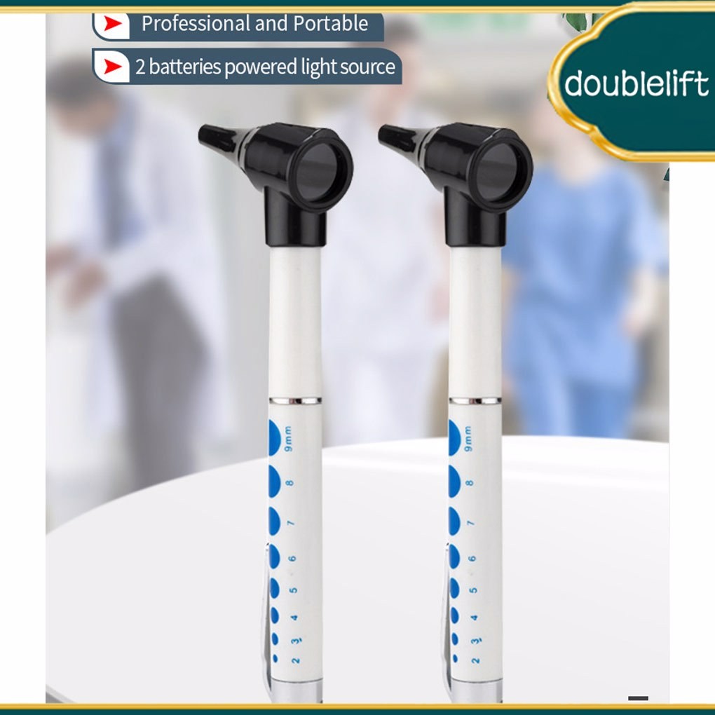 Magnifying Pen Diagnostic Earpick Flashlight Ear Nose Powered LED ...