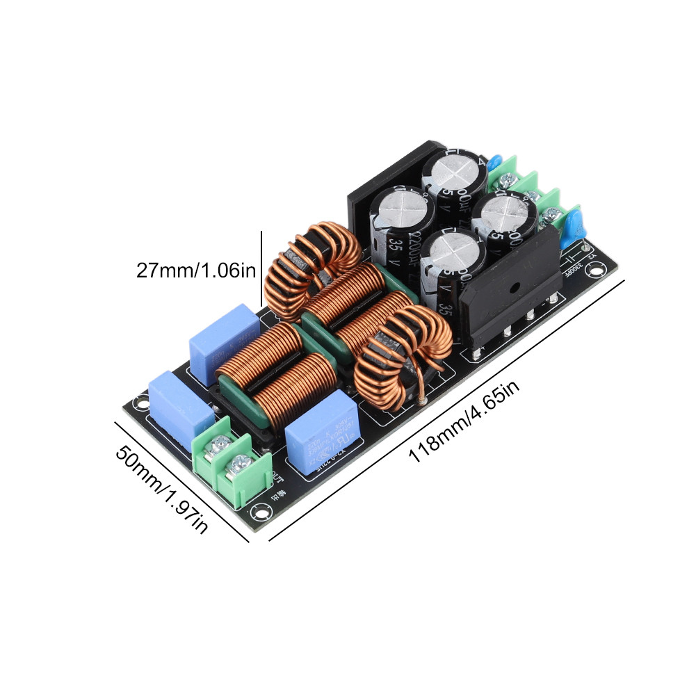 Rain * EMC High Frequency Power Filtering 4A 10A 20A Audio Power ...