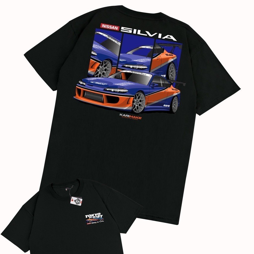 Nissan SILVIA S15 HAN TOKYO T-Sh Shirt | Shopee Malaysia
