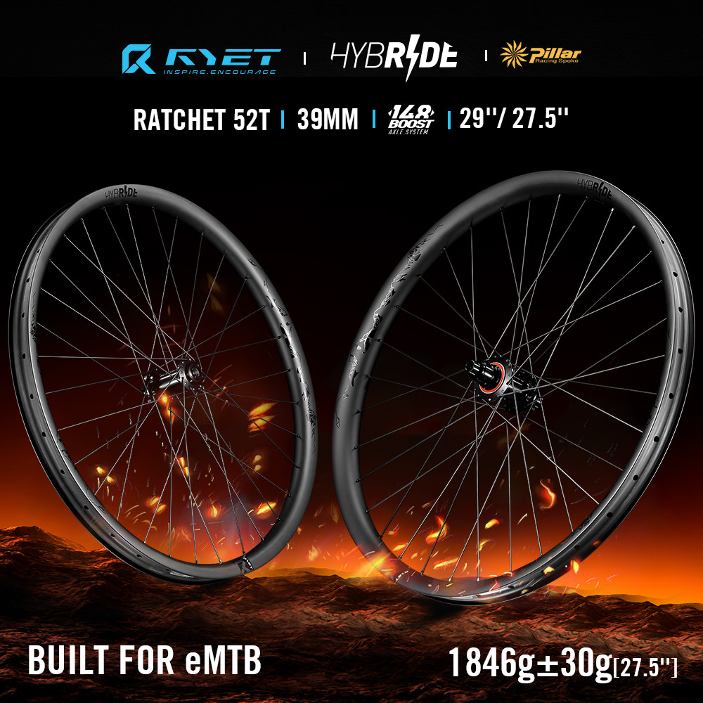 2024 RYET Hybride Wheelsets 29er 27.5 MTB Boost Carbon Wheelsets Mullet e-Mountain Bike wheels ...