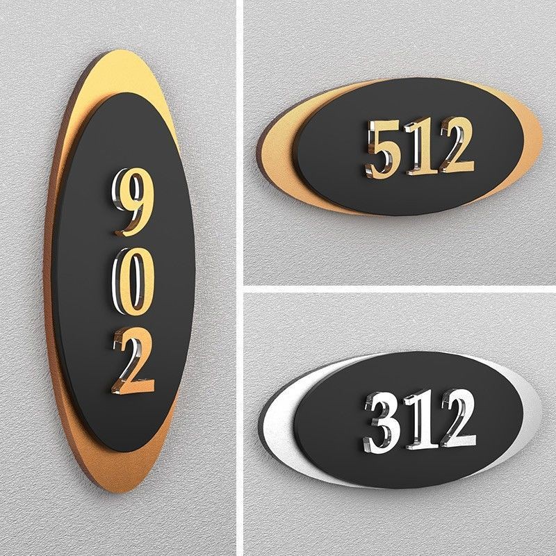 House Number Plate Pelbagai Design | Nombor Rumah No Plat Alamat ...