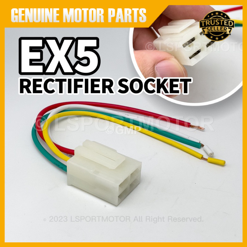 HONDA EX5 / DREAM RECTIFIER SOCKET (1PC) RECTIFIER AND REGULATOR SOCKET ...