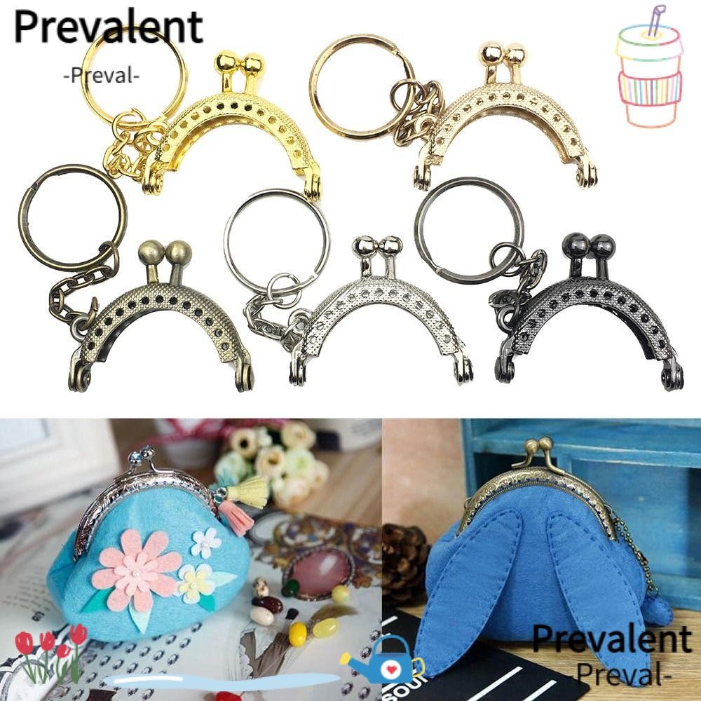 PREVAL Purse Clasp Frame, Bag Hardware Metal Purse Frame Kiss Clasp ...