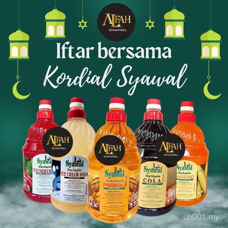 KORDIAL SYAWAL BERPERISA 31 JENIS (2 LITER) | Shopee Malaysia