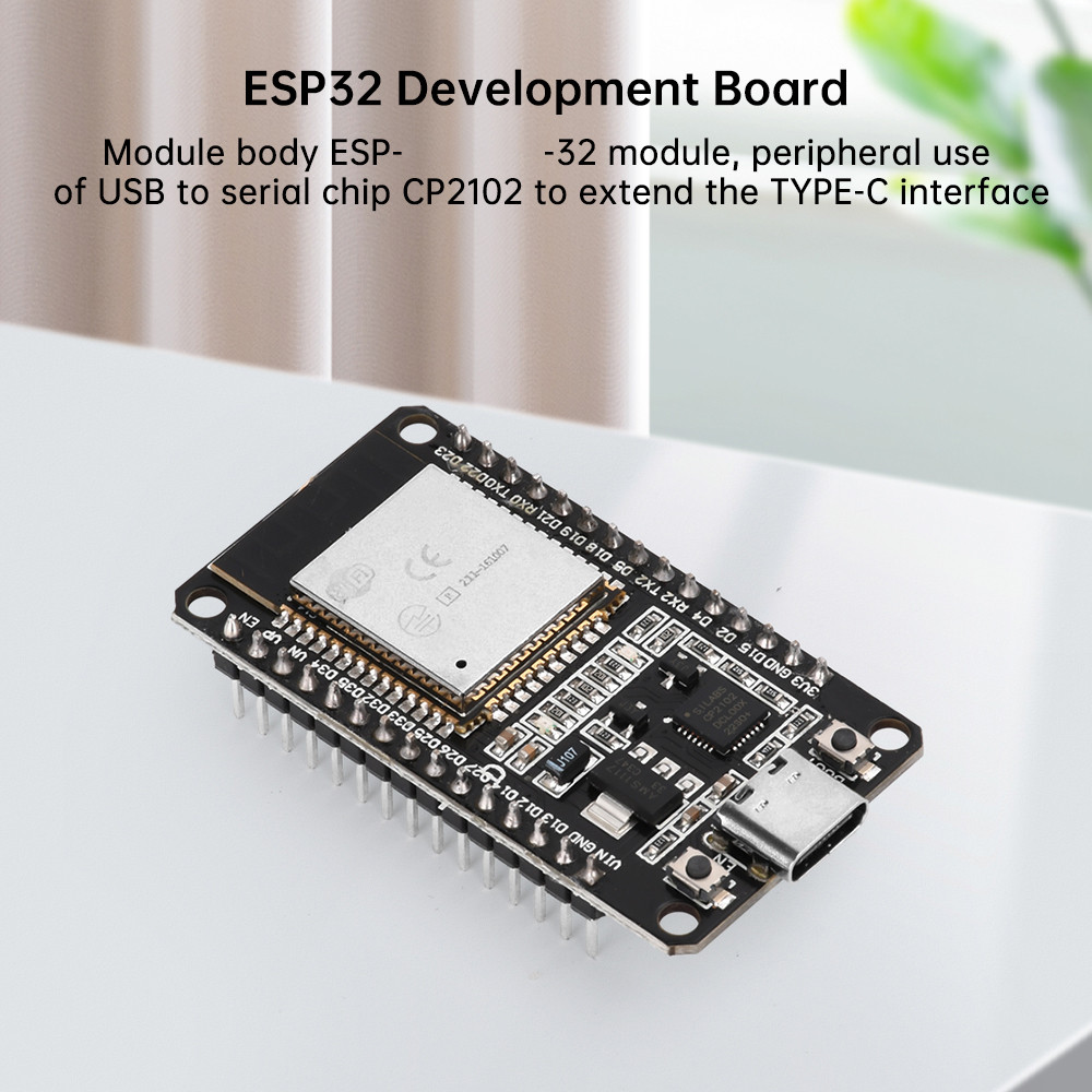 DIYMORE CP2102/FT232 ESP32S ESP32 ESP-WROOM-32 Development Board 2.4GHz Dual-Core WiFi Bluetooth ...