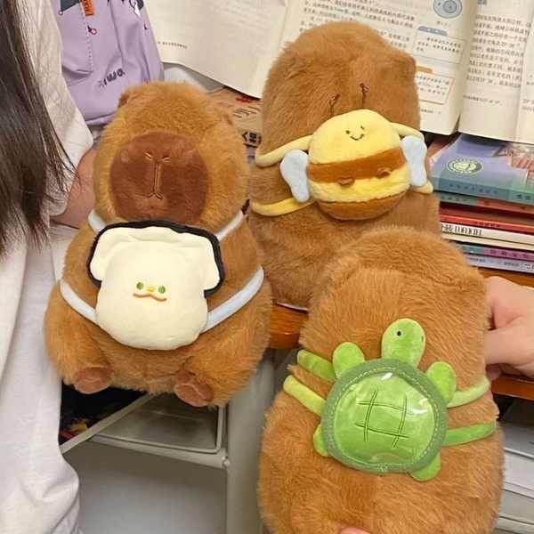 capybara capybara plush Kapibara Oyster Turtle Friends Good Girlfriends ...