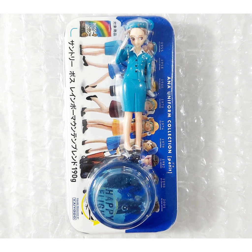 Gachapon Small Model ANA mini Figure blu hi Cover Work Air Conditioner ...