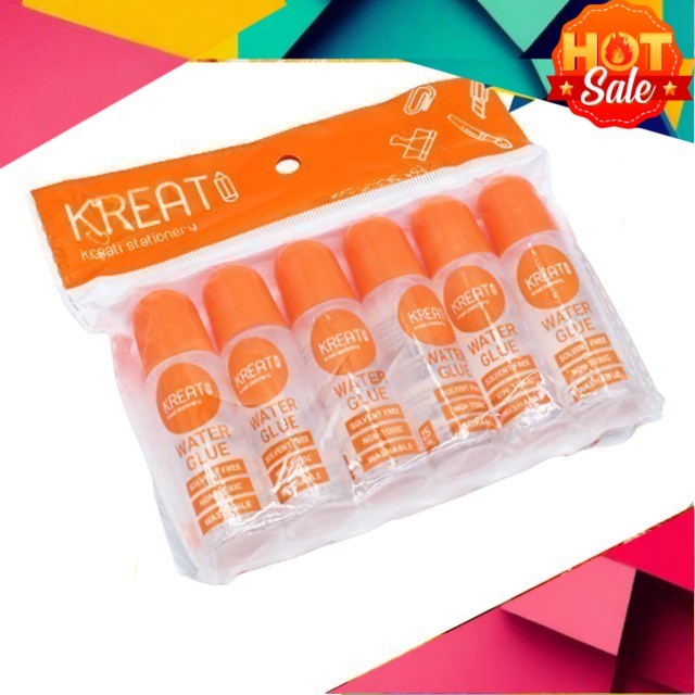 (6pcs) Gam Kertas, Gam Cair, Paper Glue, Water Glue (25ml) | Shopee ...