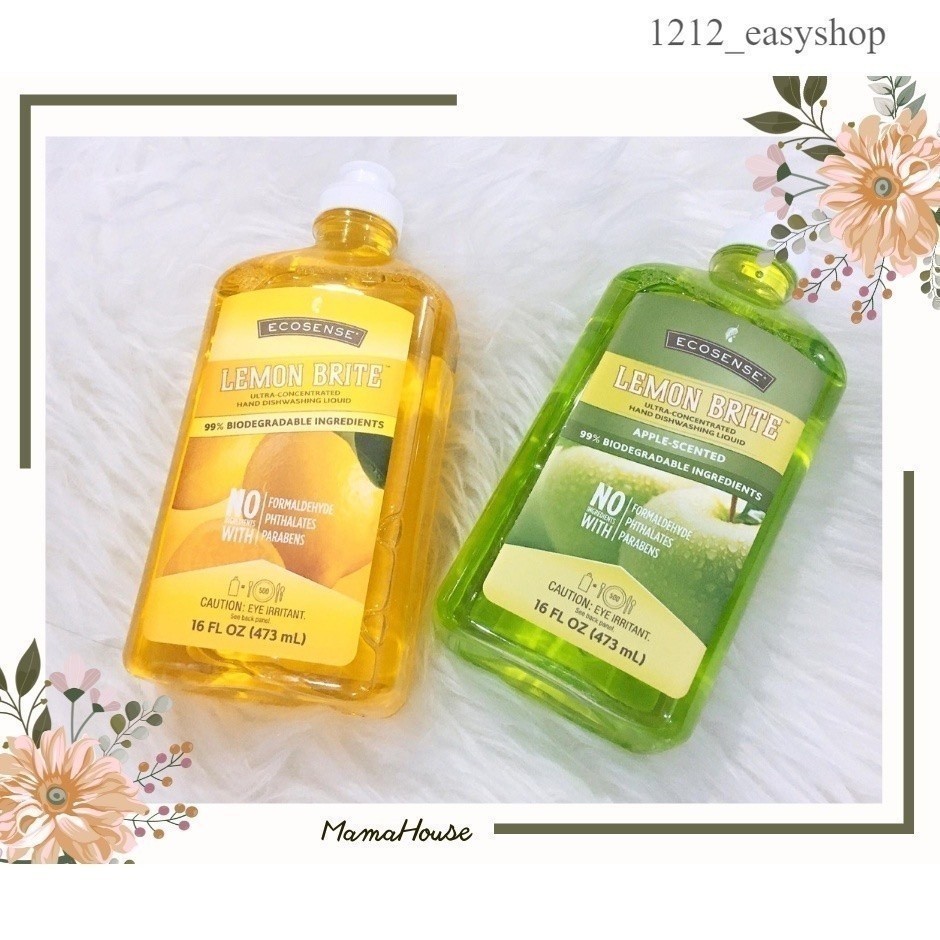 Best Dishwasher Liquid-Melaleuca Lemon Brite / Apple scent Lemon Brite Dishwasher(473ml ...