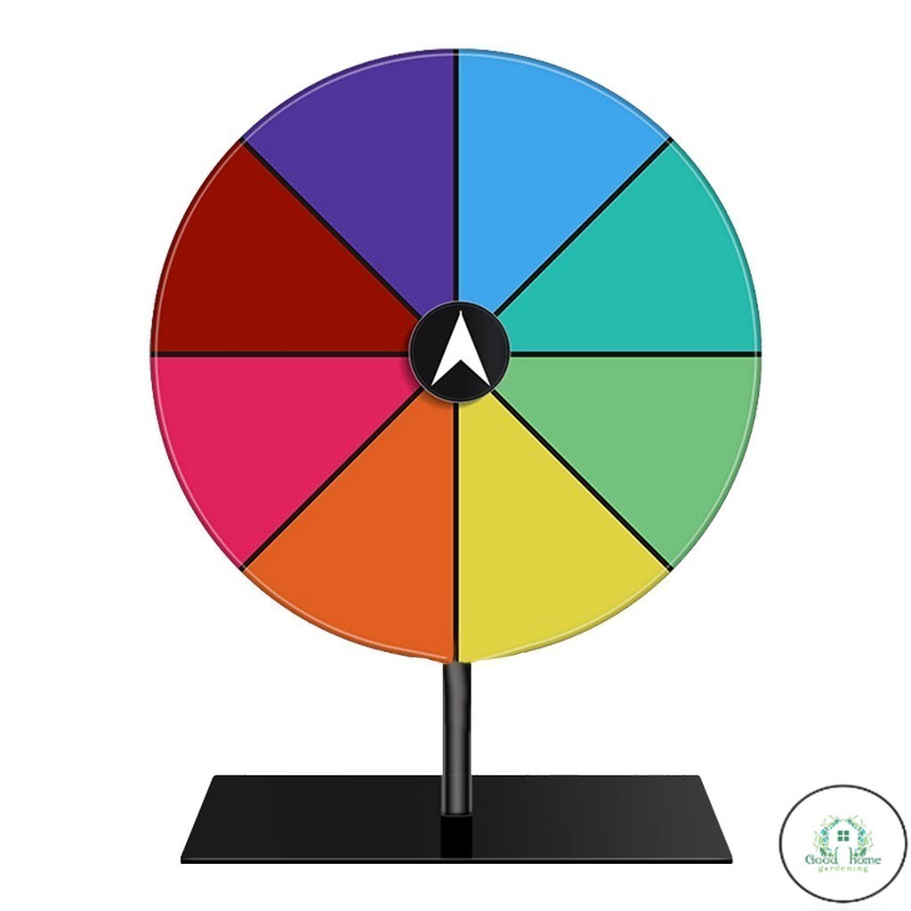 GD Spin Prize Wheel Dry Erase Spin Wheel Spinner Game Color Roulette ...