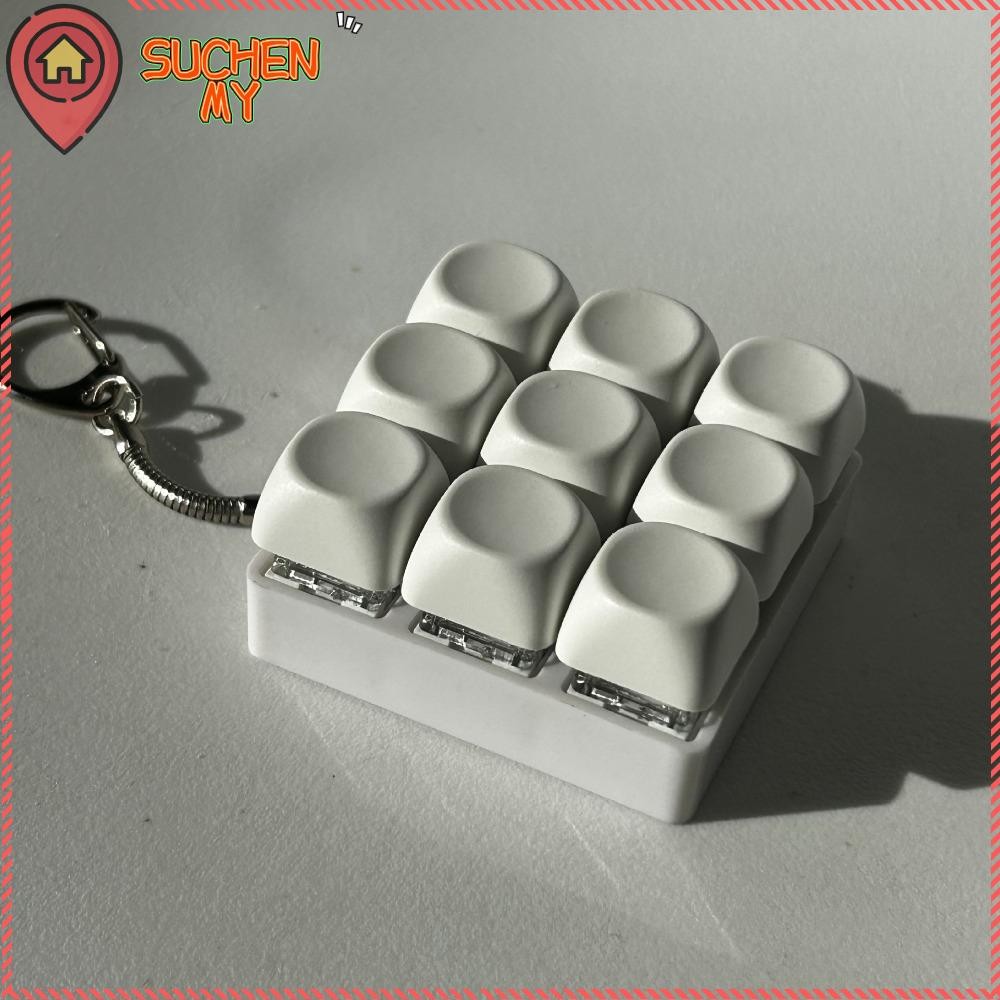 SUCHENMY Finger Keyboard Cap, DIY Keyboard Keycap Fidget Keychain, 4 ...