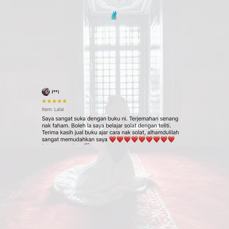 Jom Belajar Solat Lengkap Perempuan (R) - Edisi Warna - Buku Solat Rumi ...