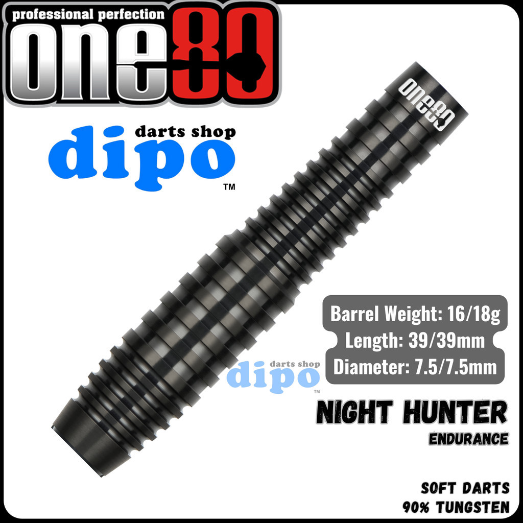 ONE80 NIGHT HUNTER ENDURANCE - ONE80 Soft Darts | Shopee Malaysia