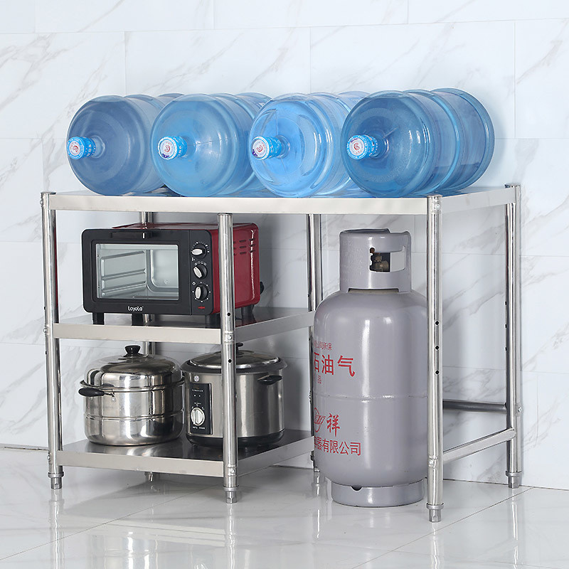 Gas Stove Rack Stainless Steel Kitchen Rack Microwave Oven Gas Tank ...