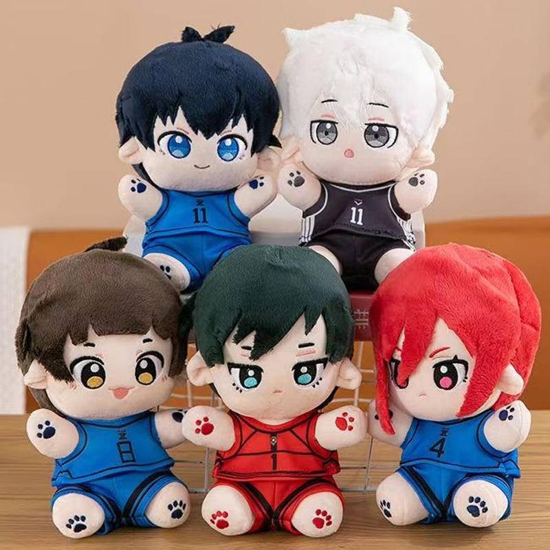 20cm Blue Lock Doll Plush Toys Cute Bachira Meguru Nagi Seishiro ...