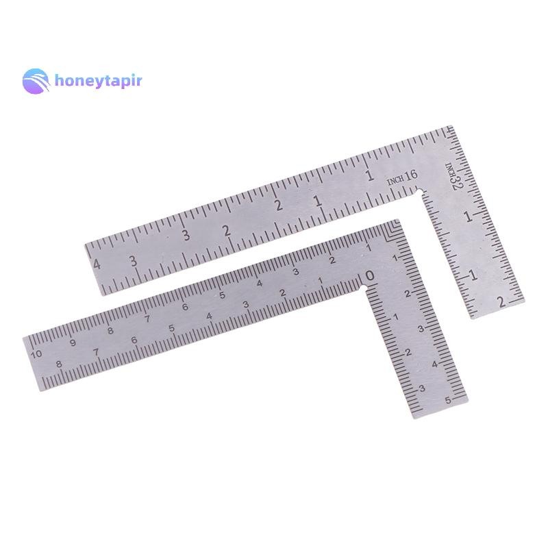 honeytapir Mini L Square Ruler Measuring Layout Tool Stainless Steel ...