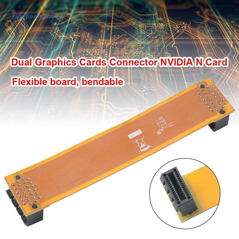 C# NVIDIA N Card Dual Video Card SLI Bridge Crossfire Wire Graphics ...